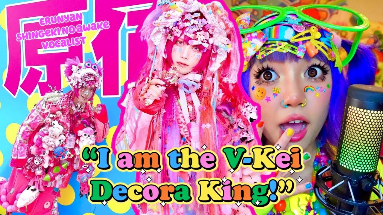 From V-Kei to Decora King: Shingeki No Awake Vocalist Erunyan - YouTube
