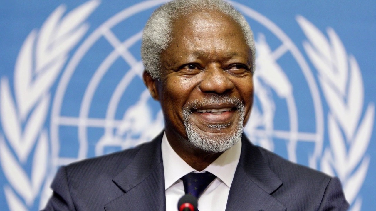 Faces of Africa - Kofi Annan Pt.1 - YouTube