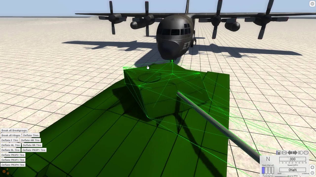 BeamNG.drive - CL-27 Tank - YouTube