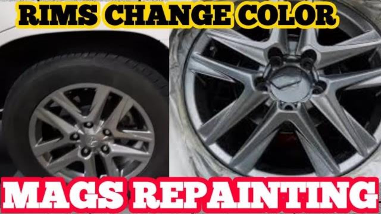 MAGS REPAINTING LEXUS CAR / PAANO MAG REPAINT NG MAGS - YouTube