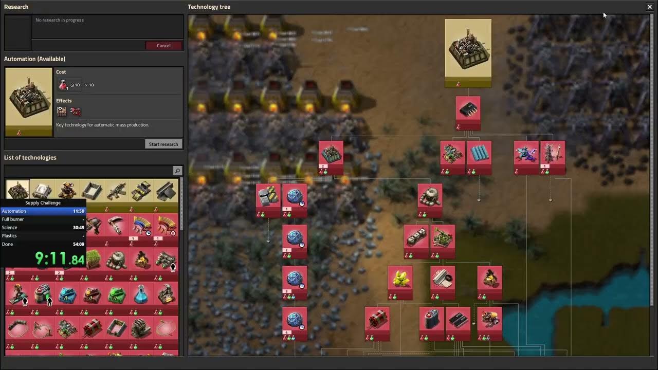 Factorio Supply Challenge former WR - 53:38 - YouTube