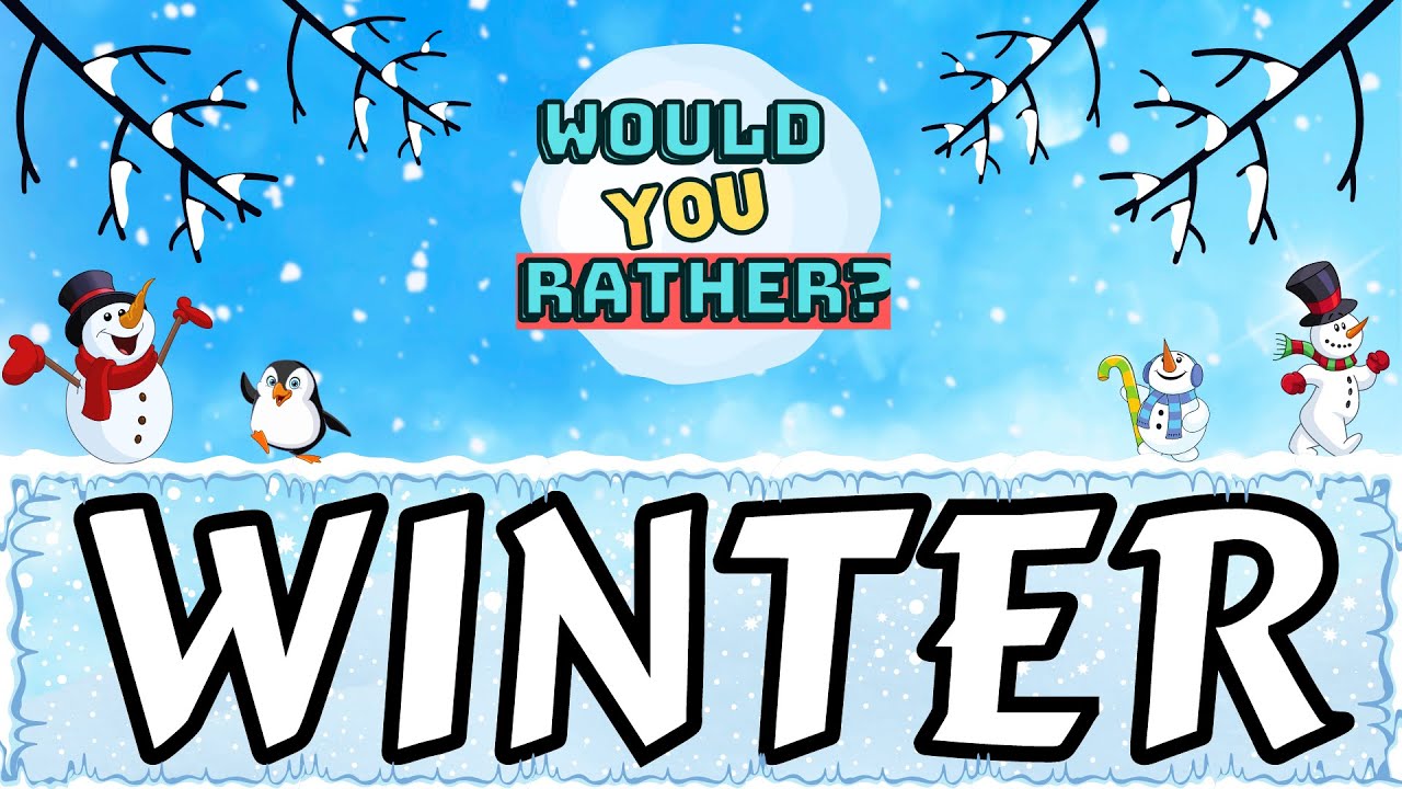 ️ Winter Would You Rather ⛄ Holiday Brain Break 🎅🏼 CHRISTMAS FUN ...