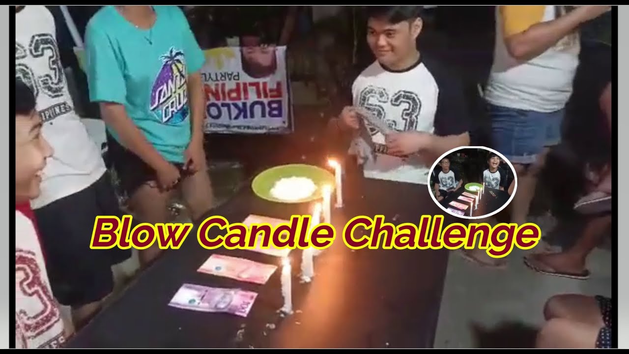 Blowing Candles Challenge - YouTube