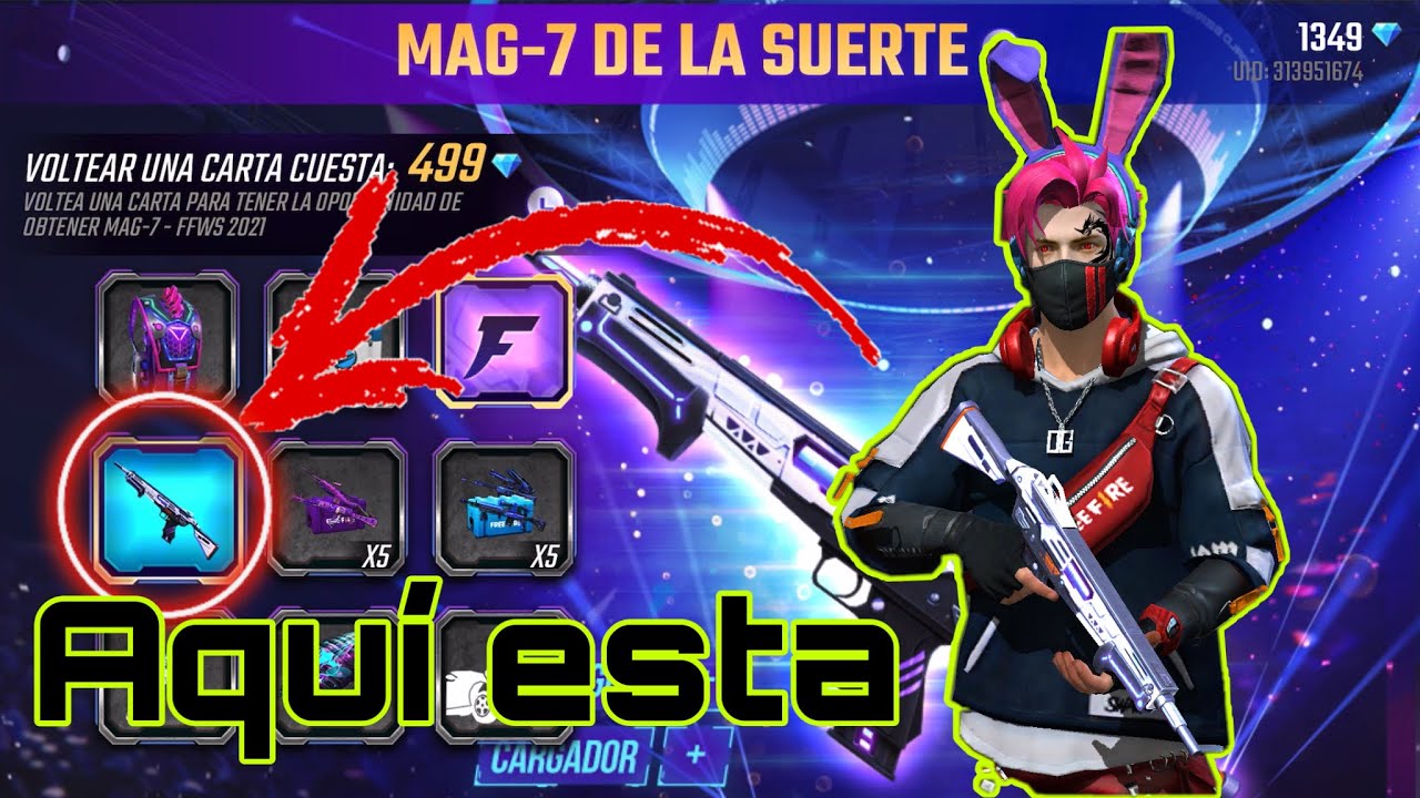 ASI FUNCIONA EL NUEVO EVENTO WEB MAG-7 DE LA SUERTE FREE FIRE - YouTube