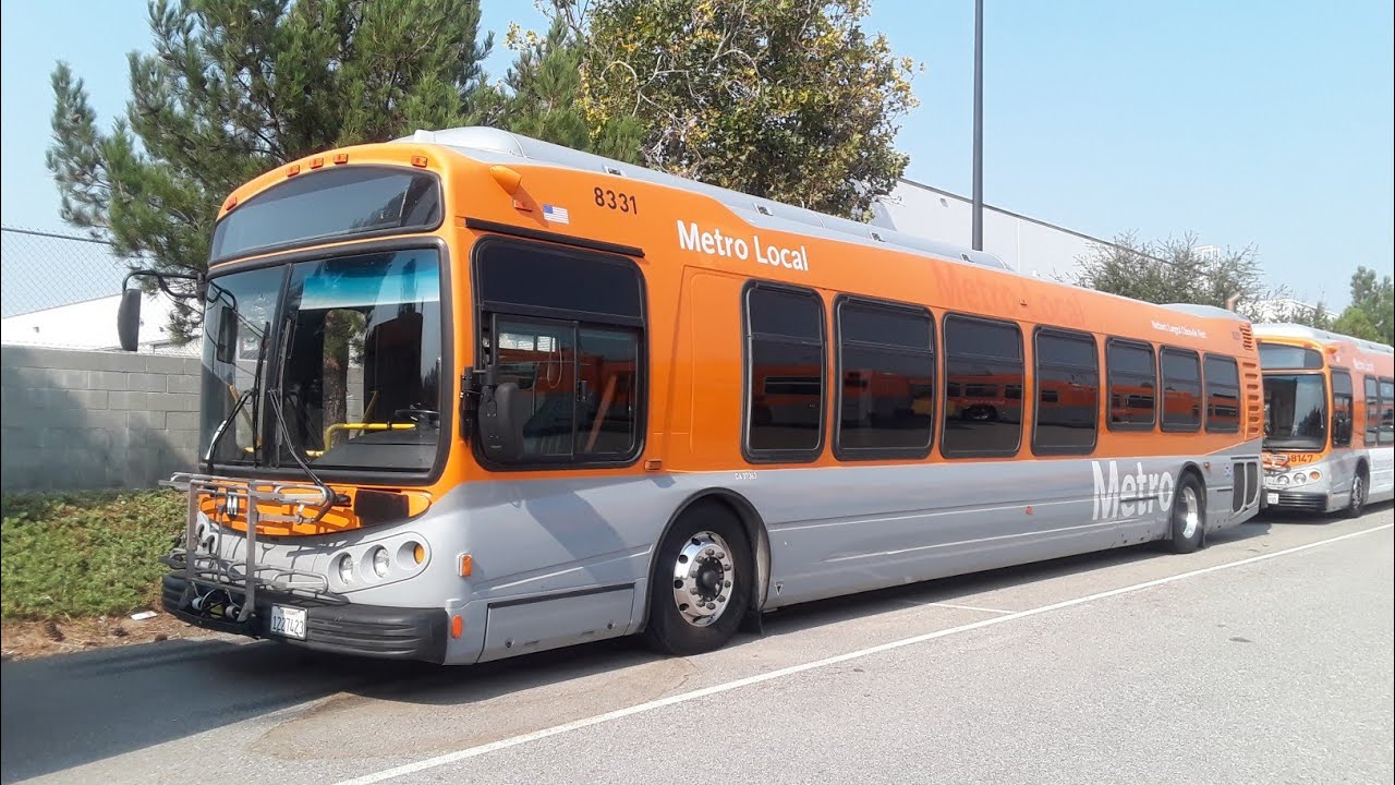 LACMTA 2009 NABI Metro 45C CNG #8331 - YouTube