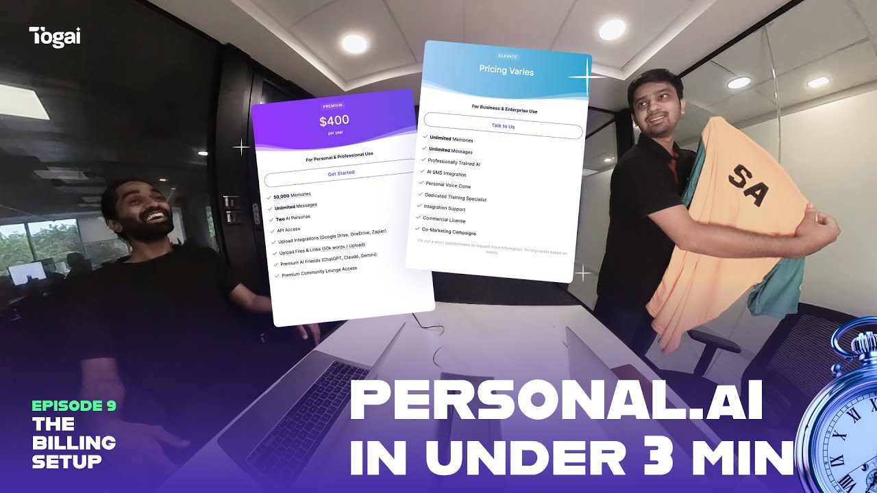 Personal AI Pricing | The Billing Setup E09 - YouTube