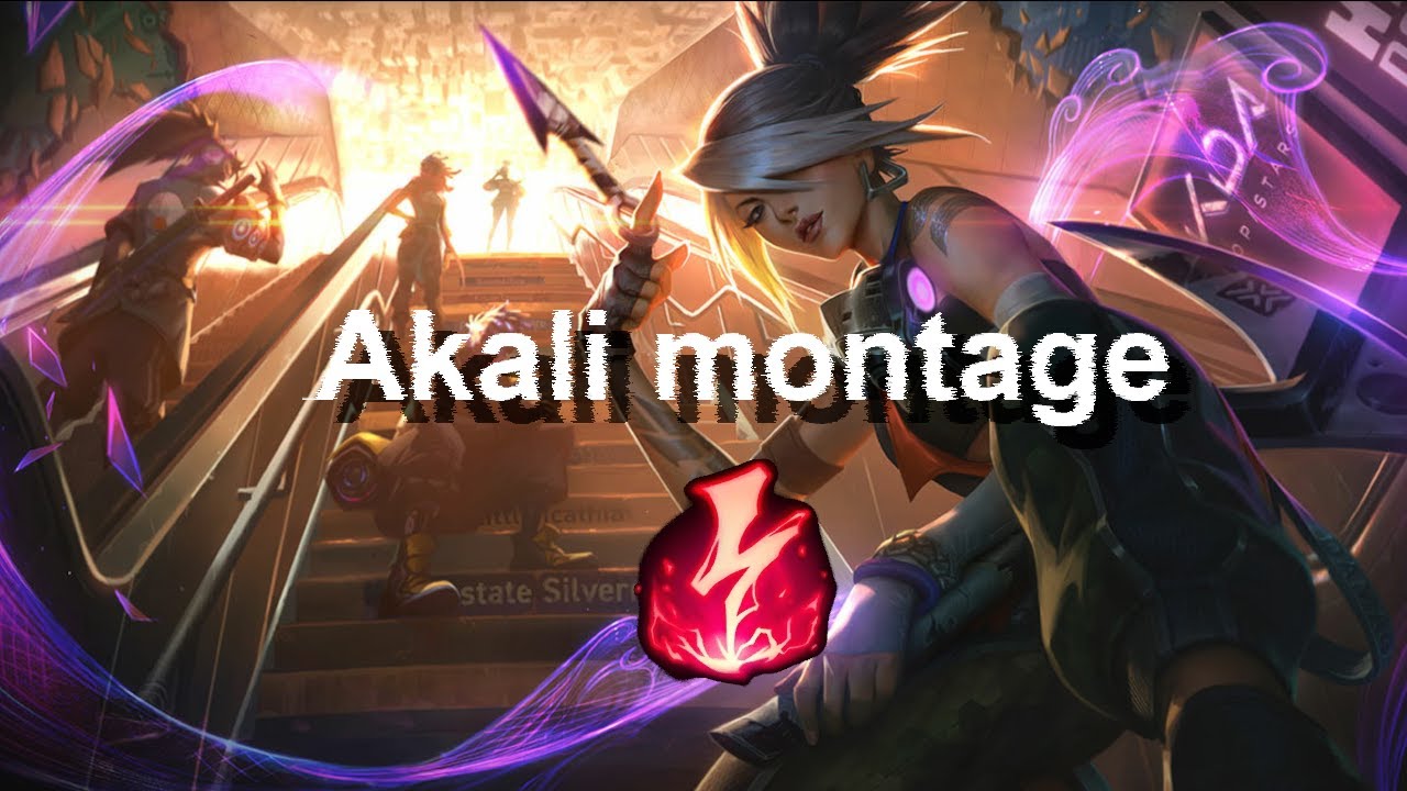 Akali Montage S10😲 - Akali with electrocute😲 - YouTube