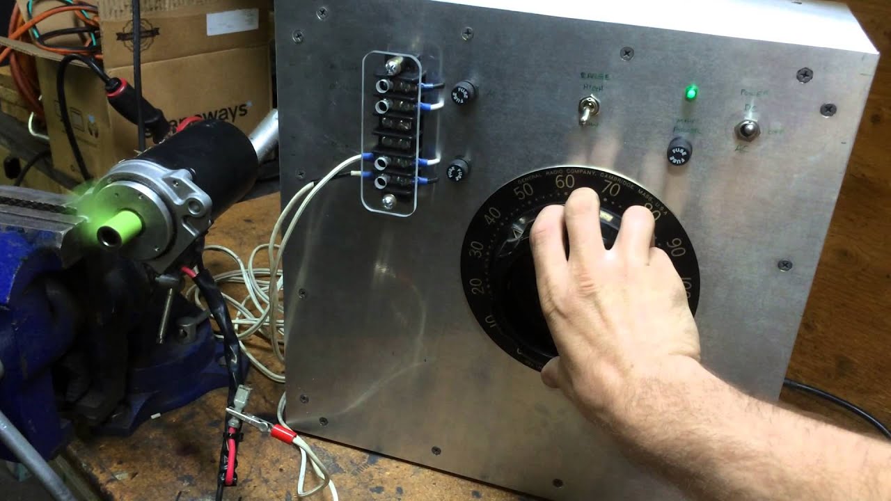 Variable AC/DC Power Supply Testing and Operation - YouTube