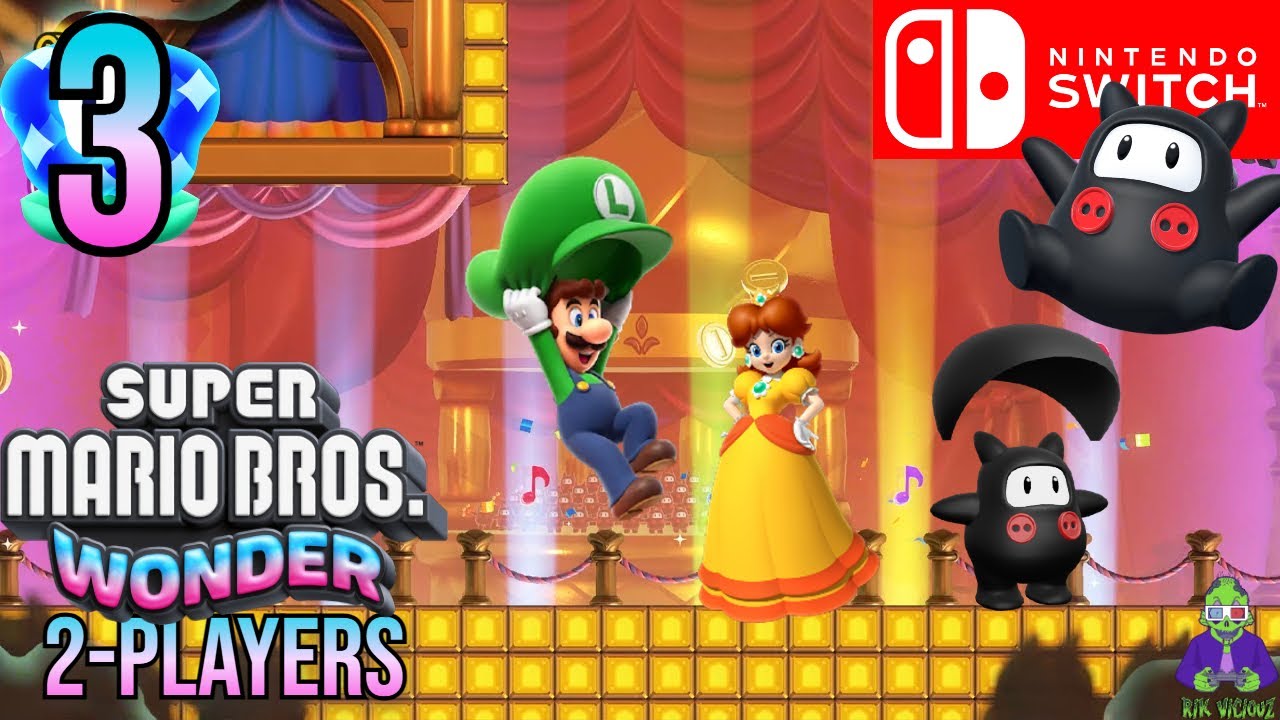 Super Mario Bros. Wonder - 2 Players 100% Completed Español Latino ...