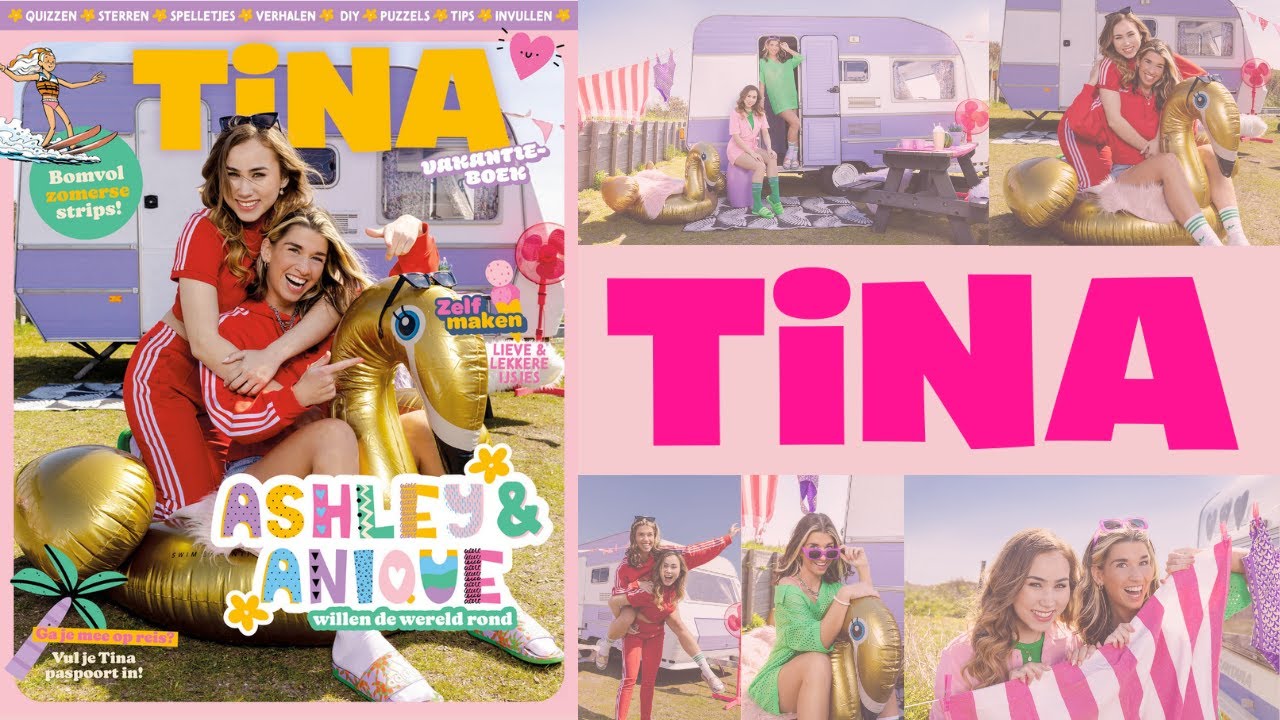 TINA COVER SHOOT VLOG #8| Ik sta samen met Anique op de cover van de ...