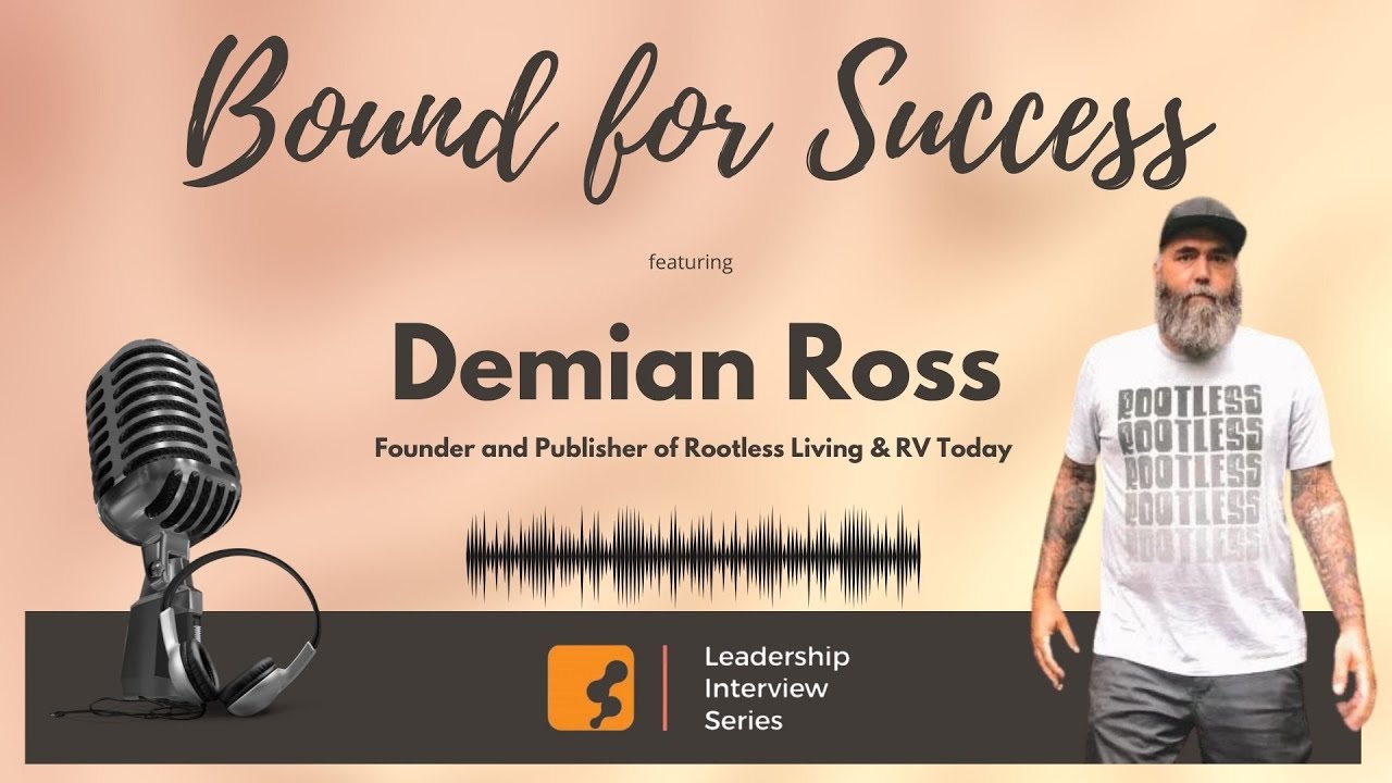 Rootless Living & RV Today Magazine Founder and Publisher - Demian Ross ...