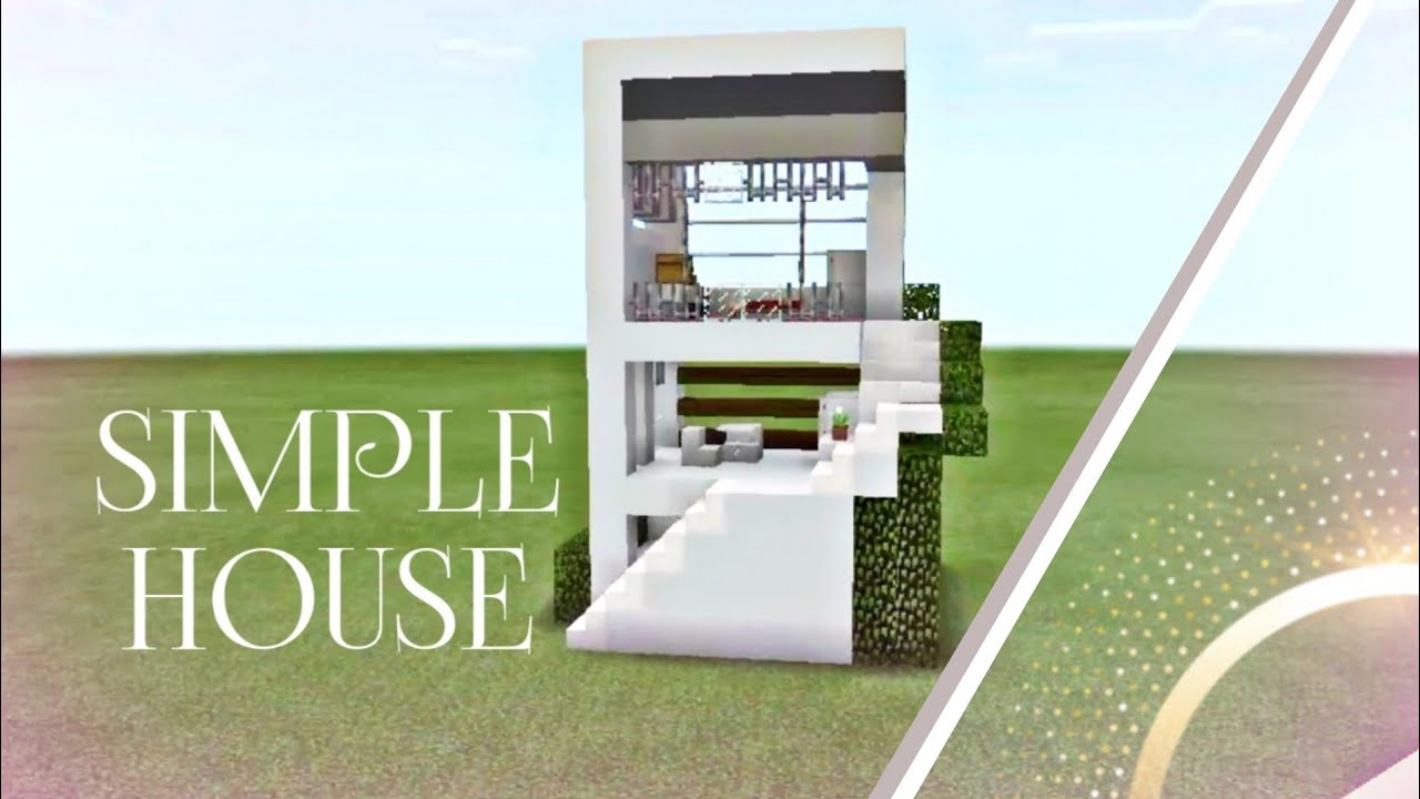 [ Minecraft ] Minecraft House Tutorial Easy Small | - YouTube