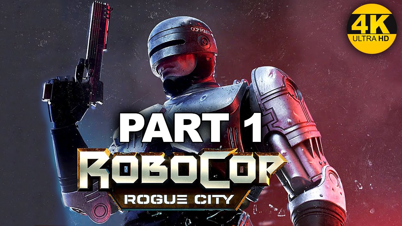 ROBOCOP ROGUE CITY - PART 1 Gameplay Walkthrough - No Commentary XBOX ...
