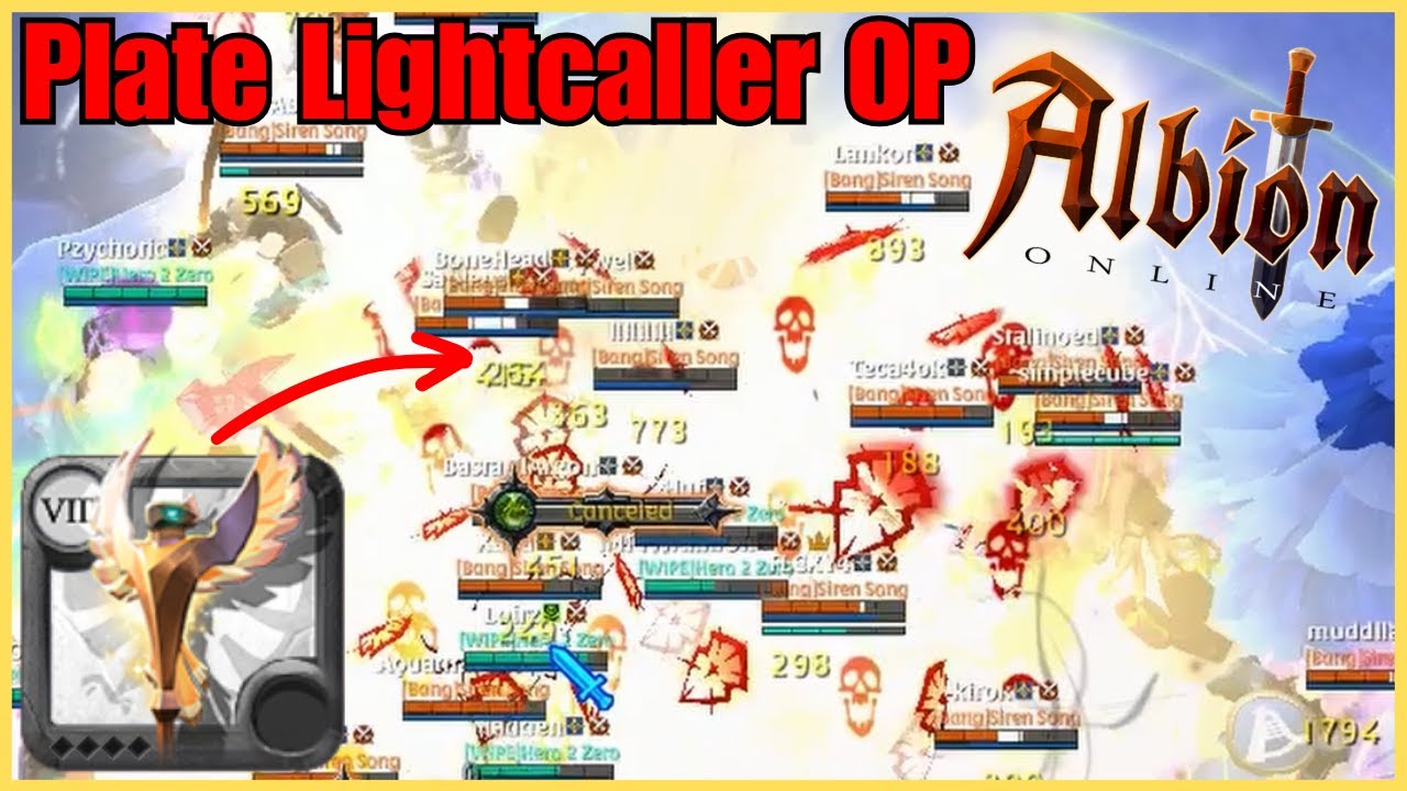 Insane Blackzone BRAWL fights as LIGHTCALLER | Albion Online EU - YouTube