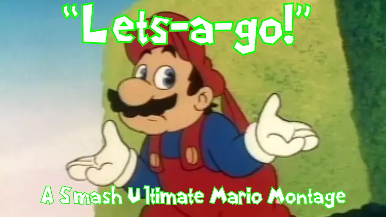 "Let's-a-go!"-A Smash Ultimate Mario Montage - YouTube