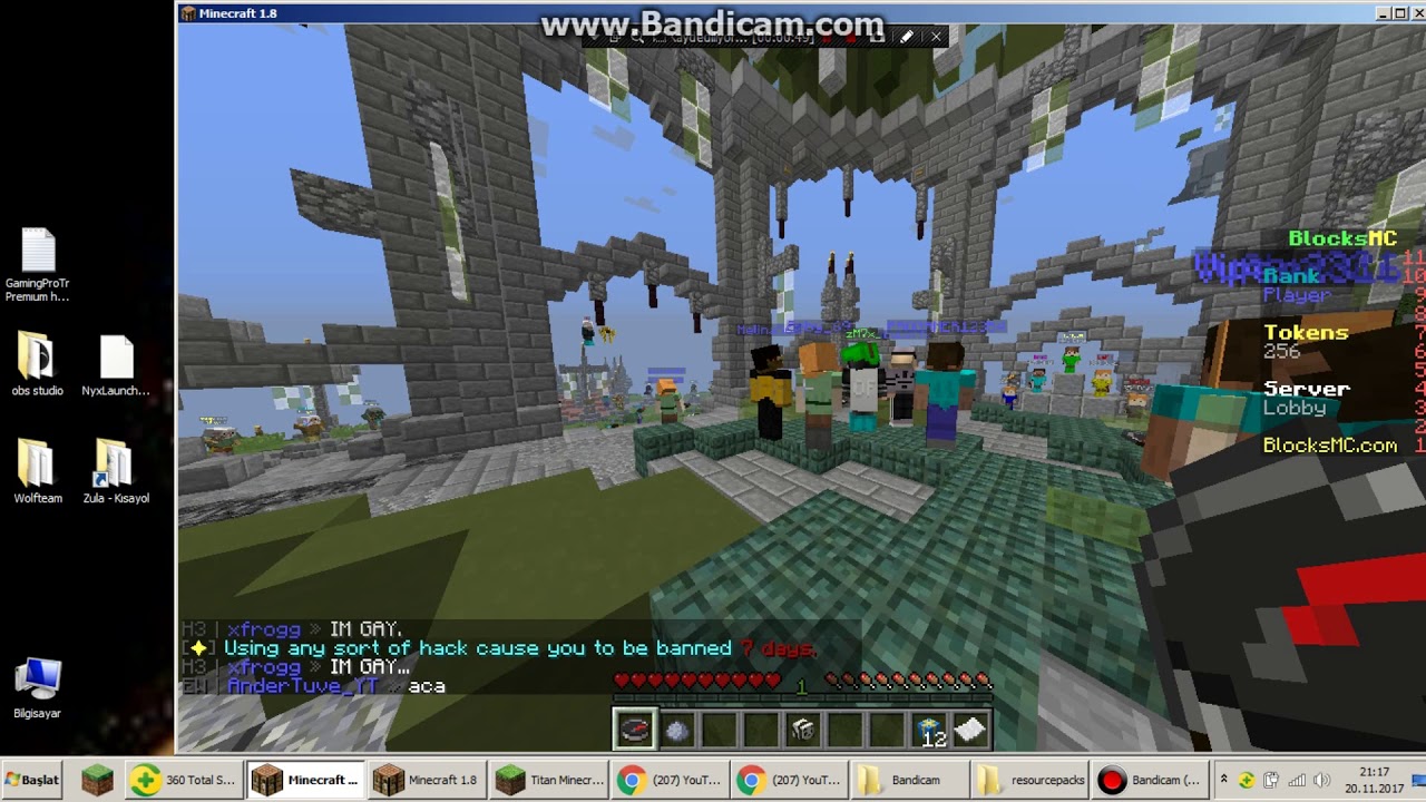 Minecraft presiz server blocksmc.com - YouTube