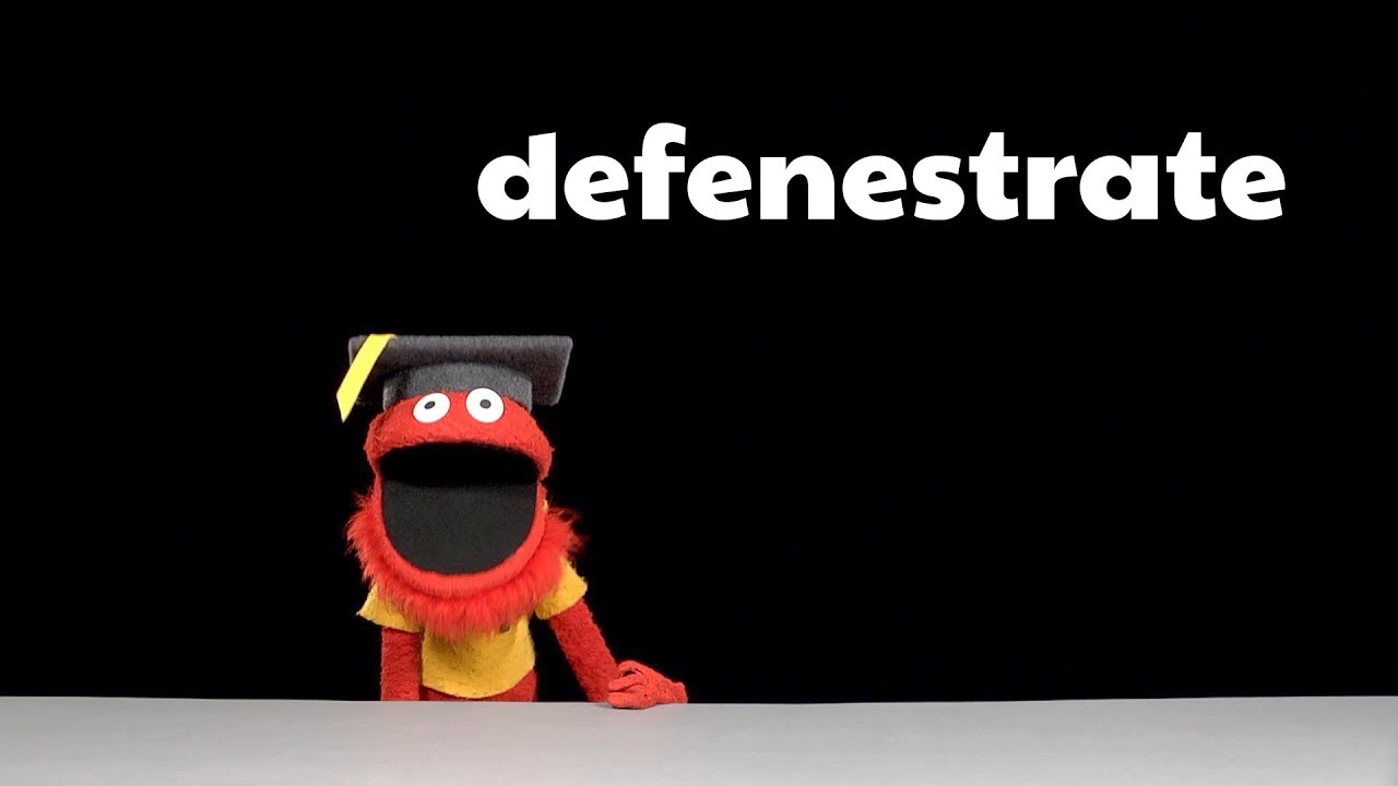 Mario's Word of the Week - Defenestrate - YouTube