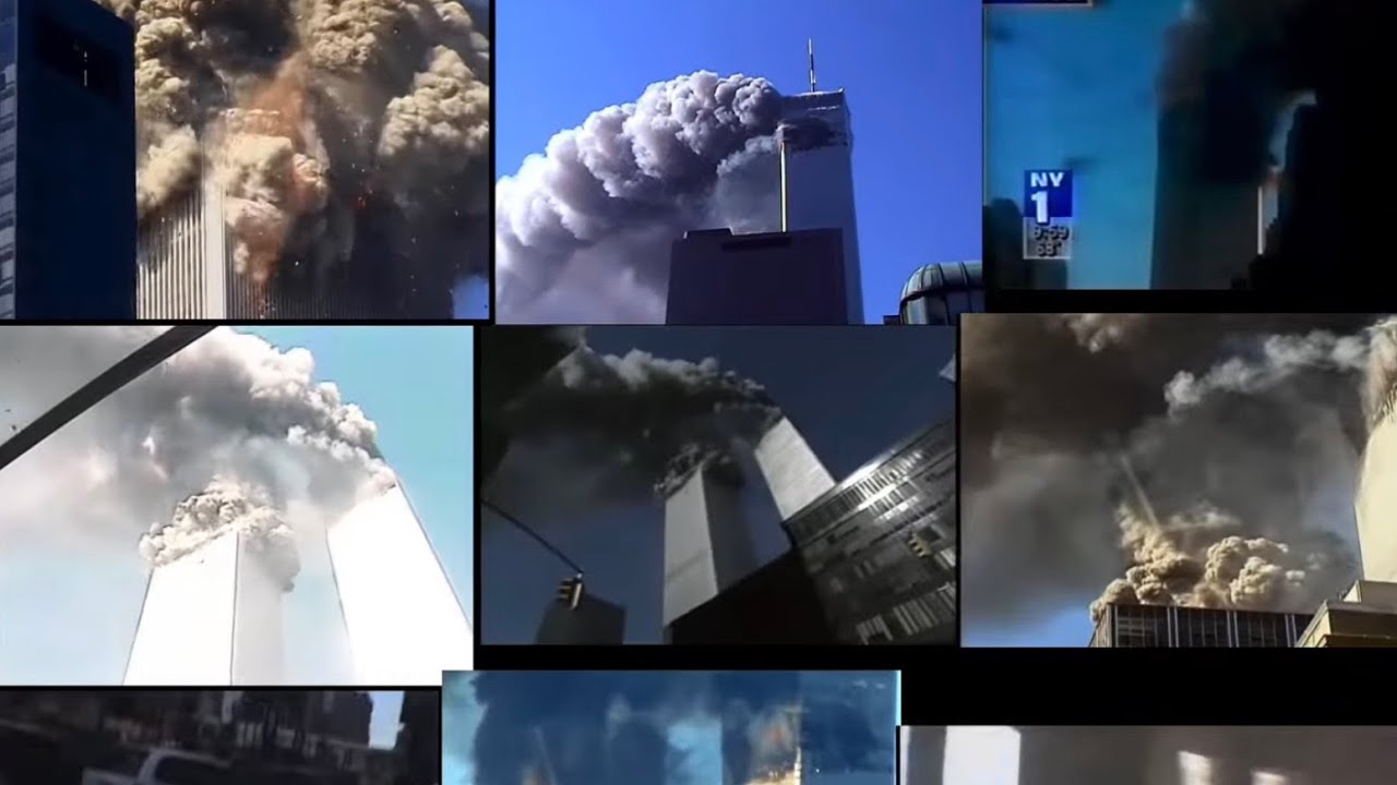 Synced footage of WTC2 collapsing (viewer discretion is advised) - YouTube