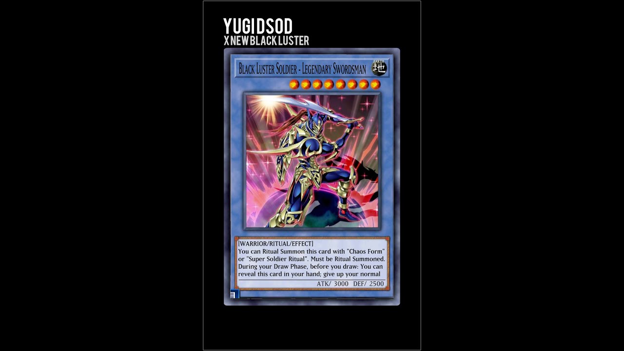Yugioh Duel Links - Yugi DSOD summon Black Luster Soldier - Legendary ...