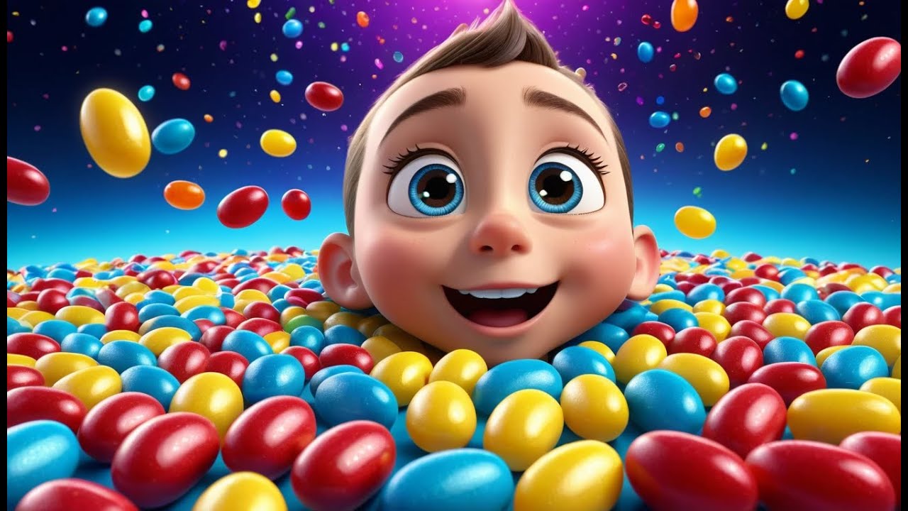 Where Did the Jelly Beans Go? | Fun Jelly Bean Song for Kids | Playful ...
