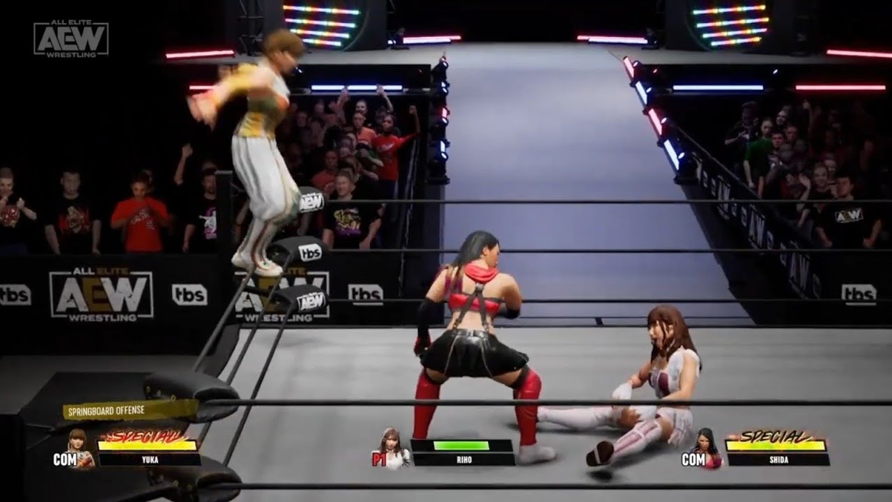 AEW Fight Forever Riho vs. 志田光 vs. 坂崎ユカ【3way match】 - YouTube