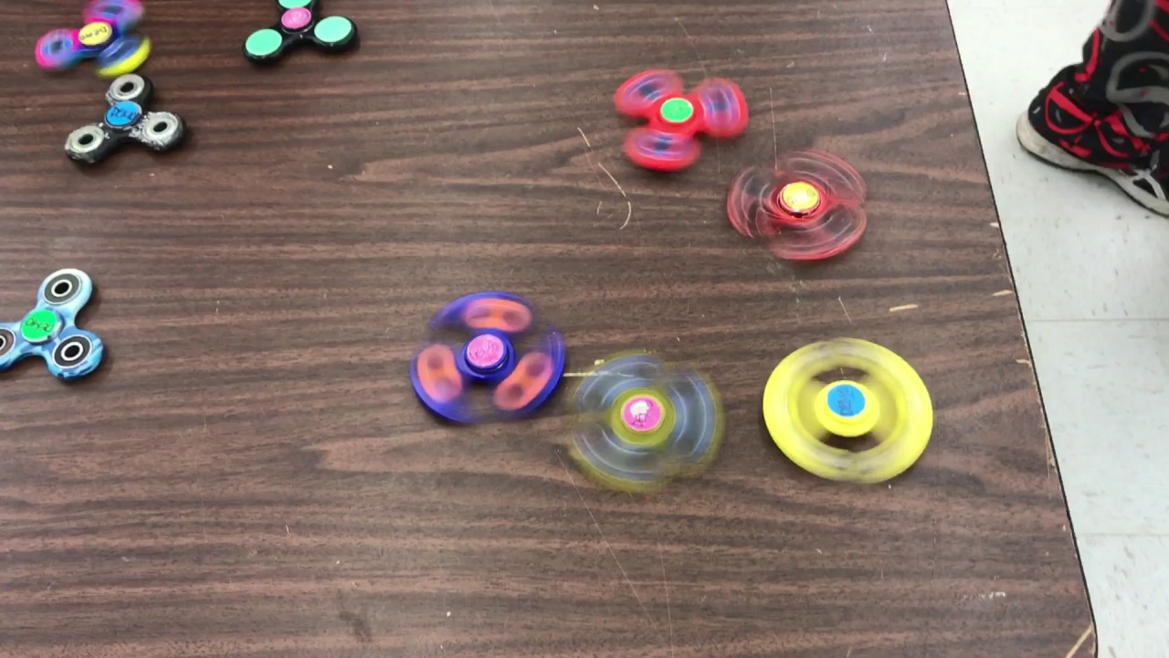 Fidget Spinner Collections! Must watch! - YouTube