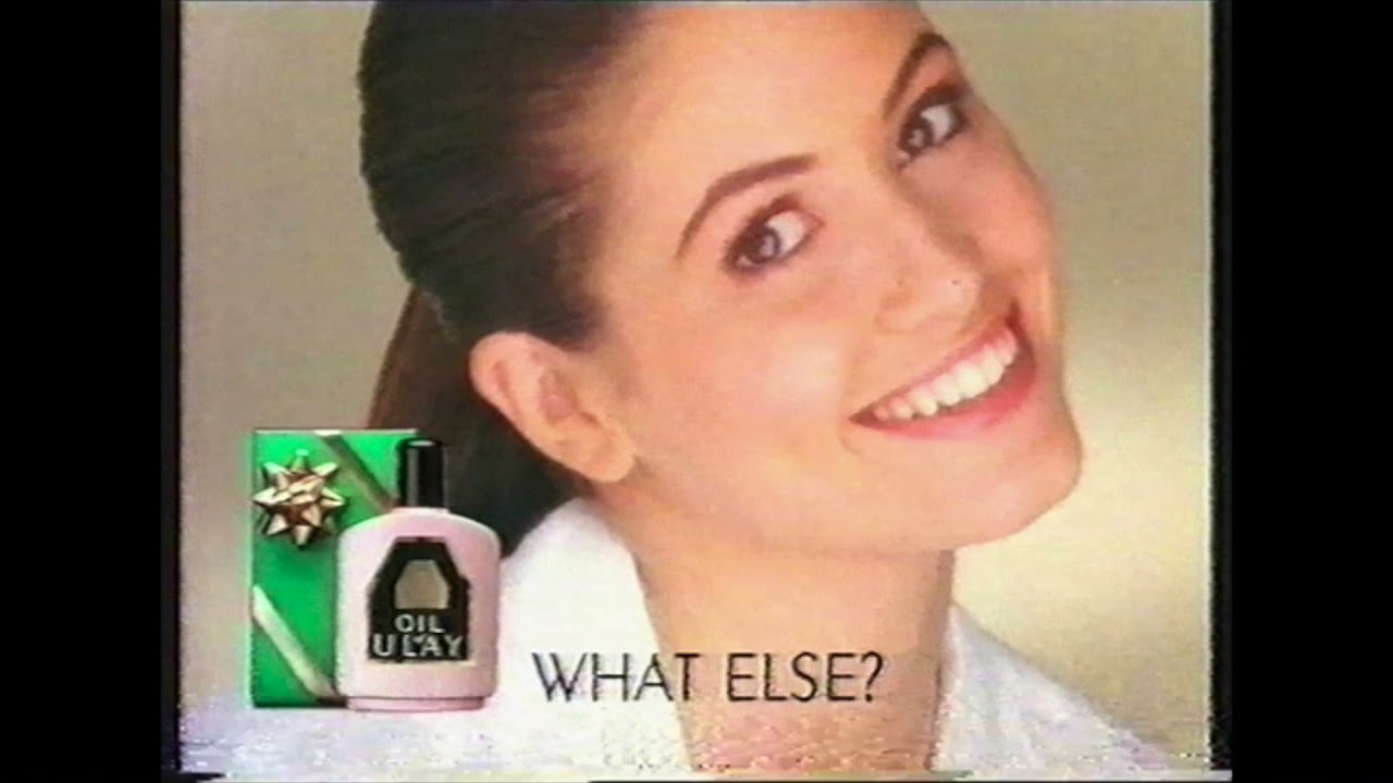 Oil Of Ulay Christmas Advert 1991 Olay - YouTube