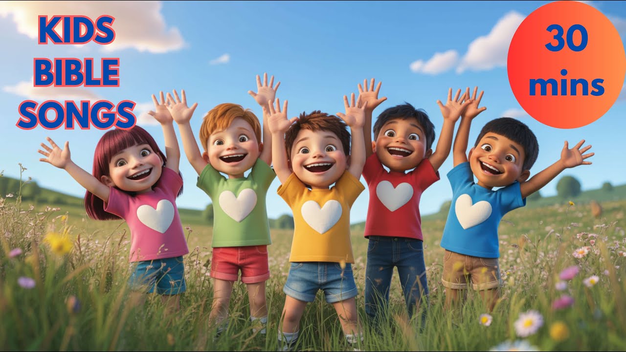 30 Minutes Compilation of Christian Kids Songs | Bible Songs & Worship ...