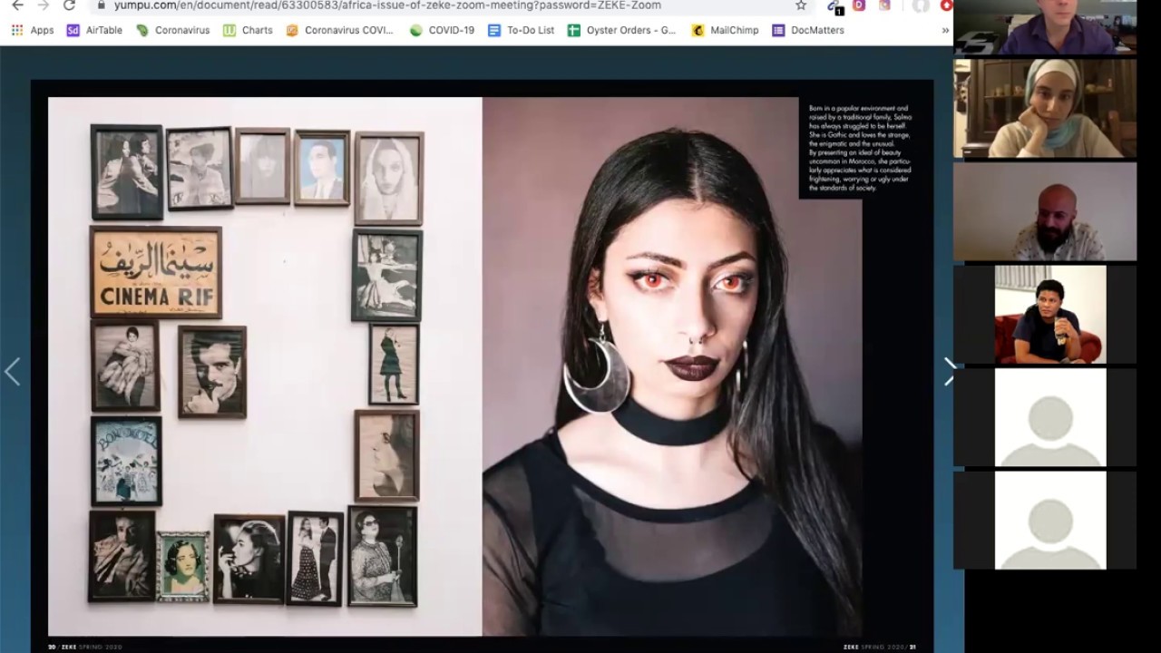Photographers and Guest Editor from Africa Issue of ZEKE magazine - YouTube