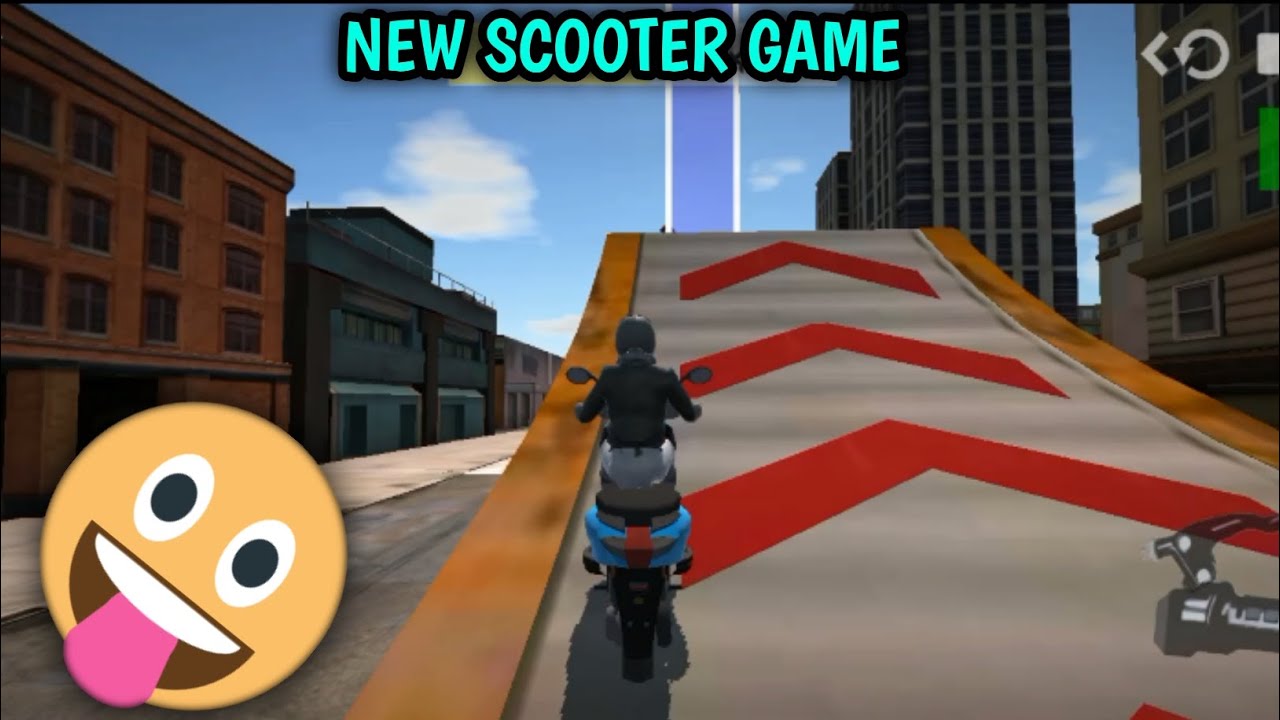 Scooter 🛵 Game 🤣 - YouTube