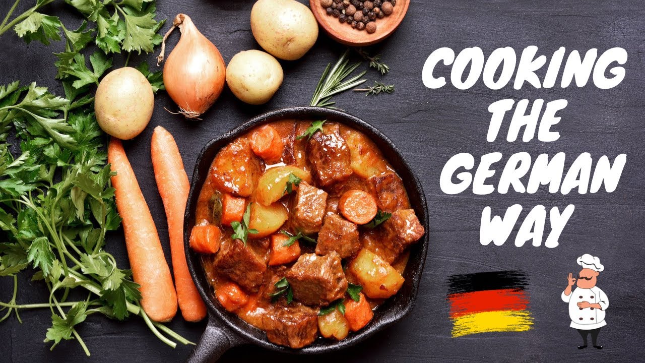 We tried cooking GERMAN FOOD for the first time! - YouTube