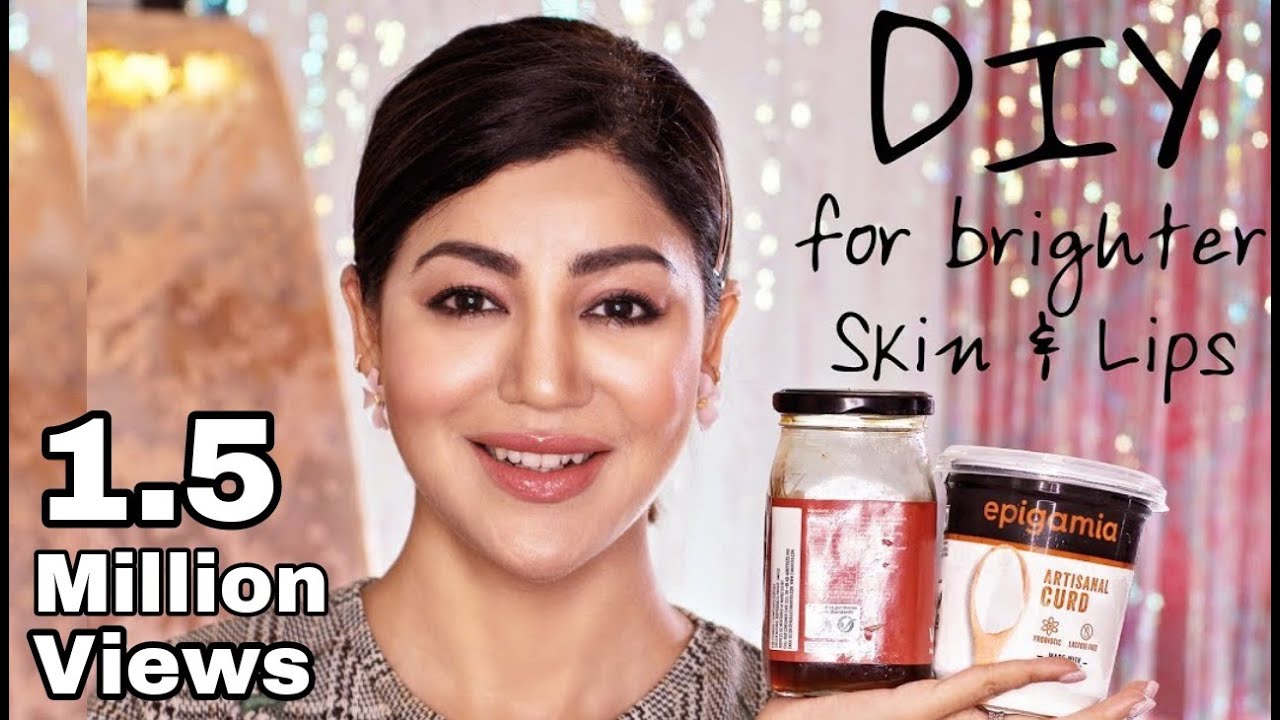 DIY for Brighter Skin & Lips | HINDI | Debina Decodes | Beauty Ep 18 ...