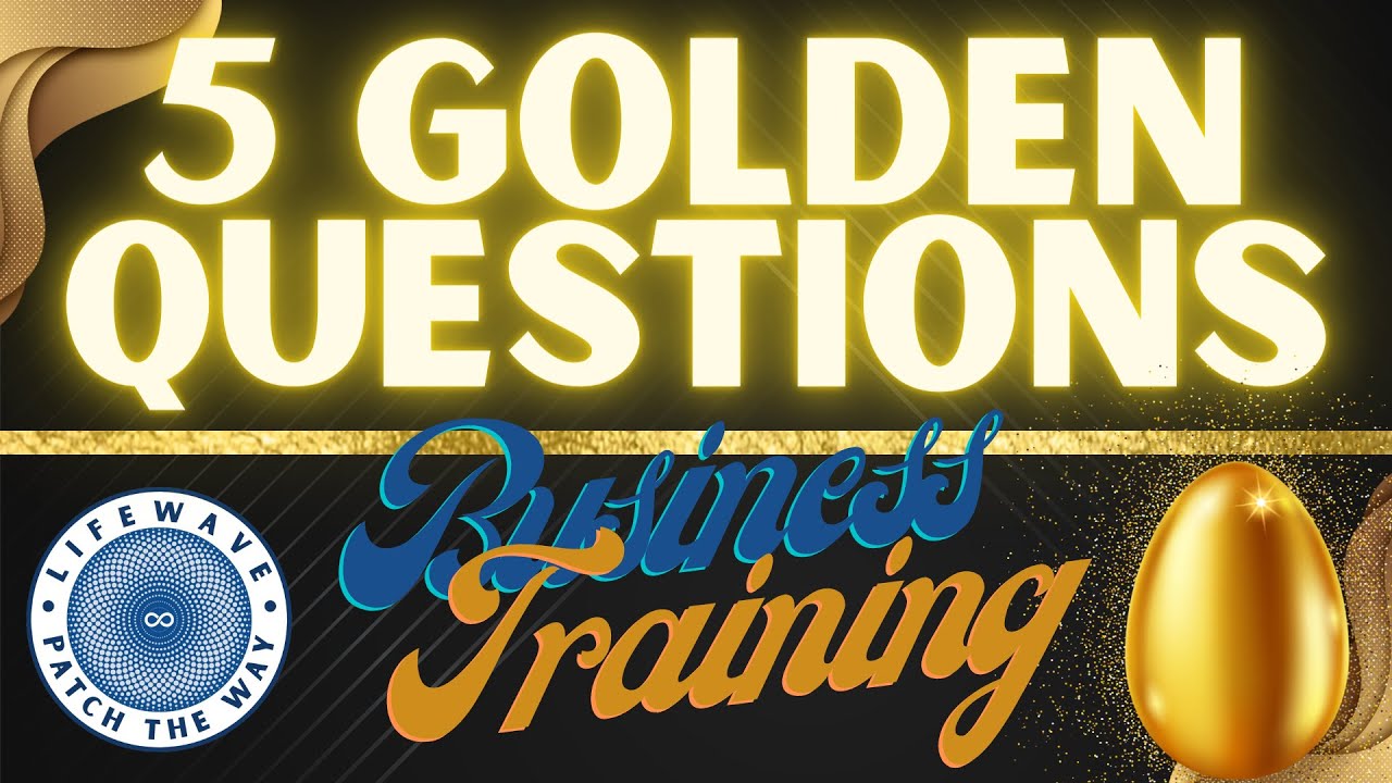 5 Golden Questions - Business Training - YouTube