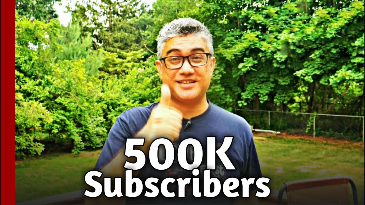 500K SUBSCRIBERS Special Announcement - YouTube