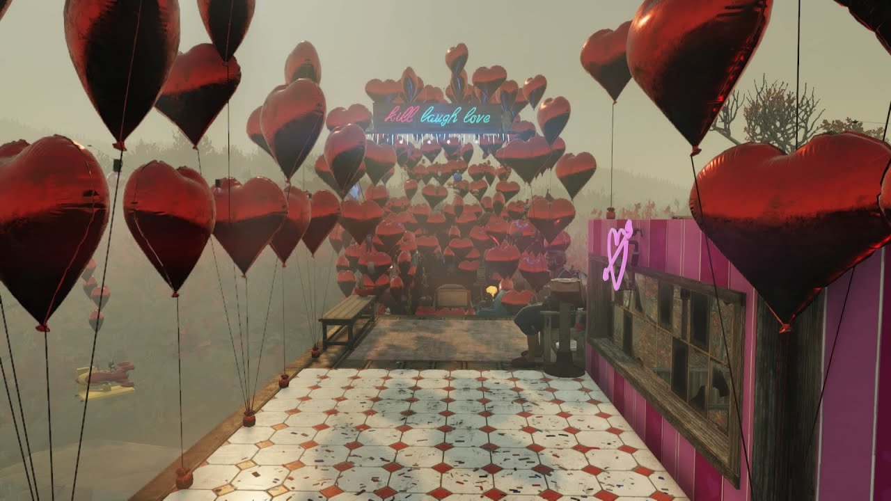 Fallout 76 - The Balloon Room Trap - YouTube