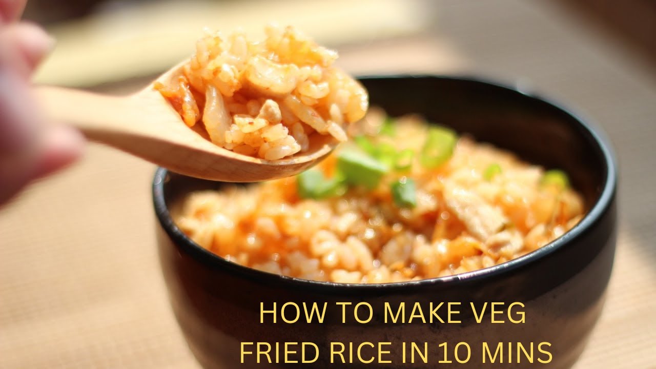 HOW TO MAKE TASTY, HEALTH AND DELICIOUS FRIED RICE IN 10 MINS / COOK ...