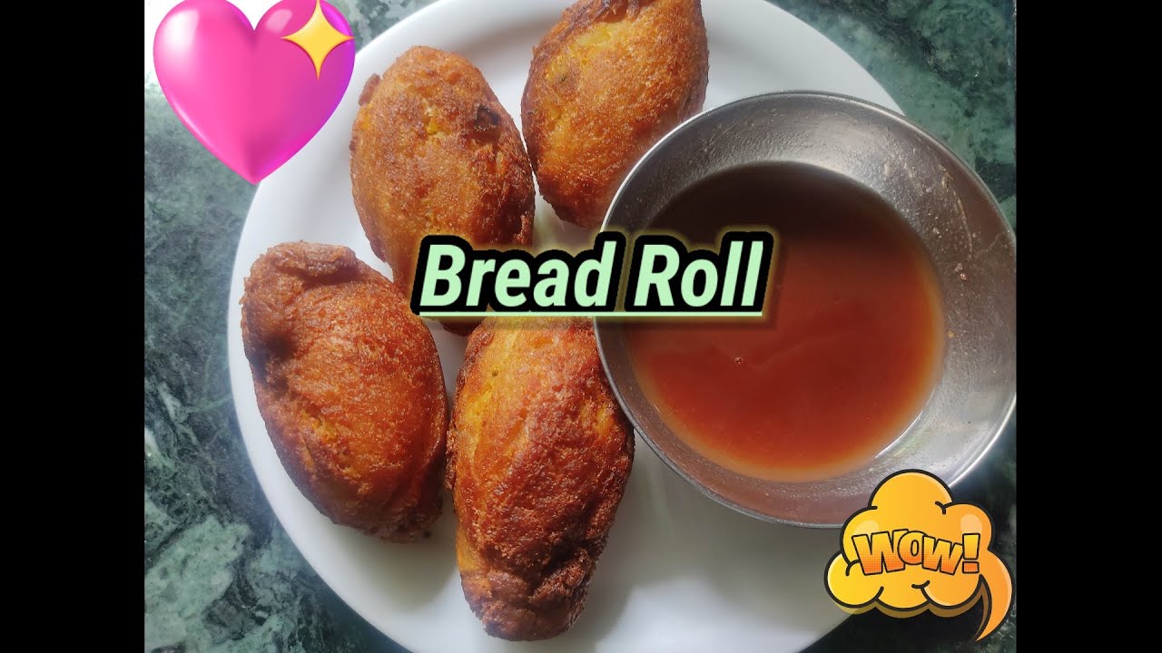 Bread Roll Recipe !! Crispy Snack Bread Roll !! Bread Potato Roll ...