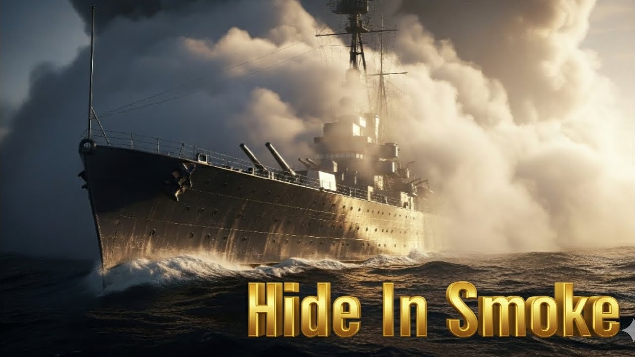 1920s Warship Vanishes in Smoke | Rare Footage - YouTube