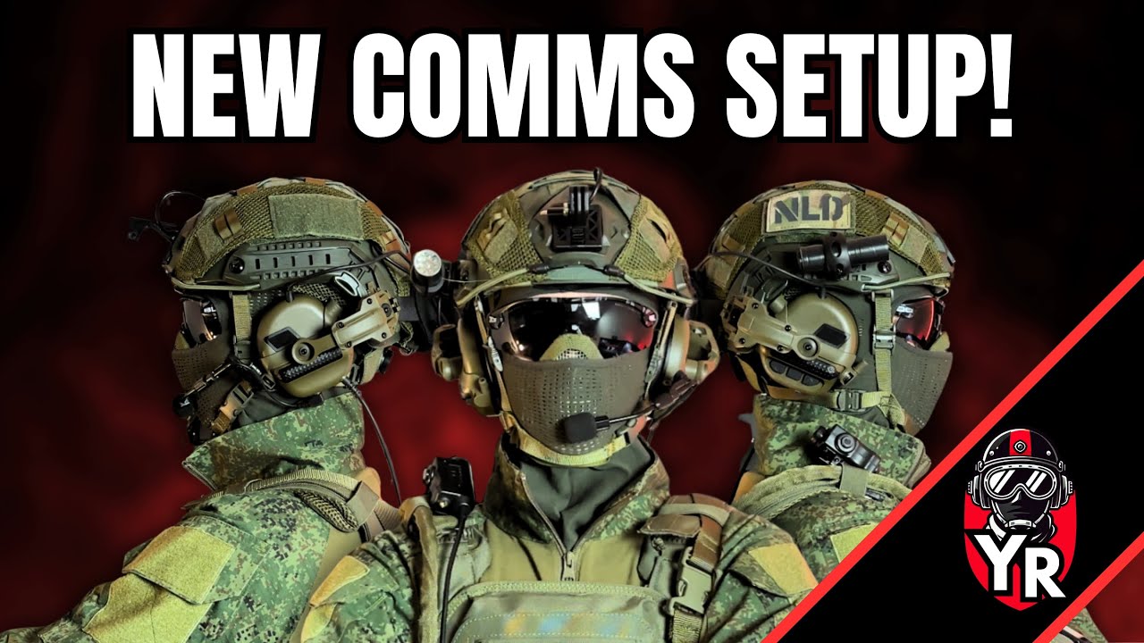I Built The ULTIMATE AIRSOFT HELMET SETUP! - YouTube
