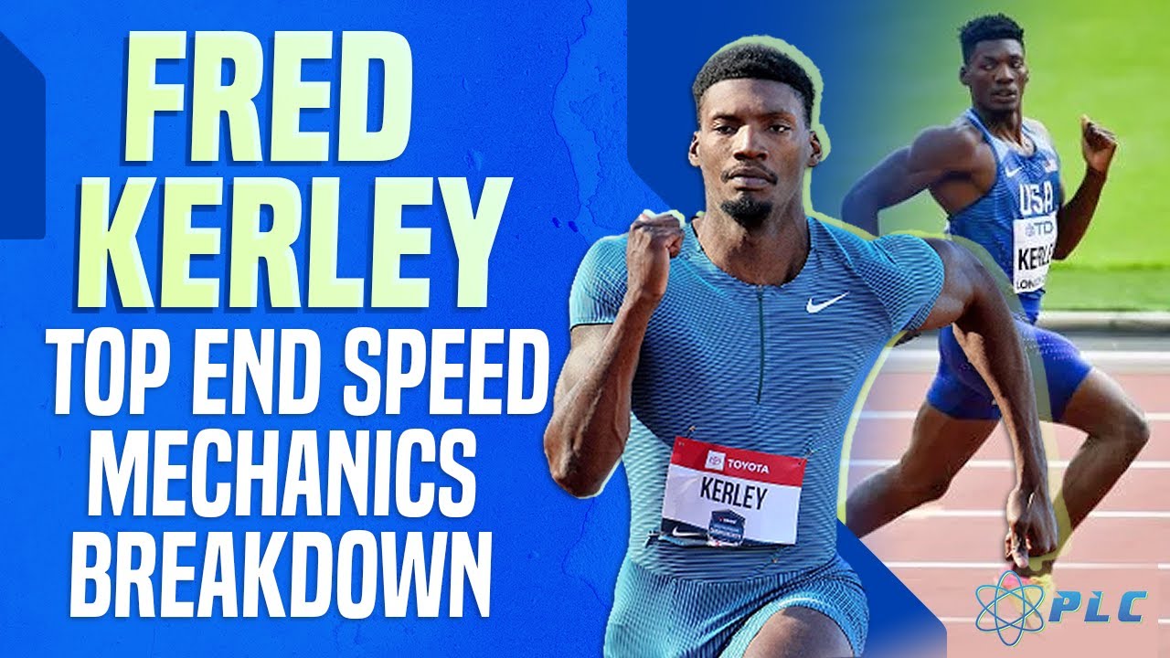 Fred Kerley Top End Speed Mechanics Breakdown | How To Run Faster ...