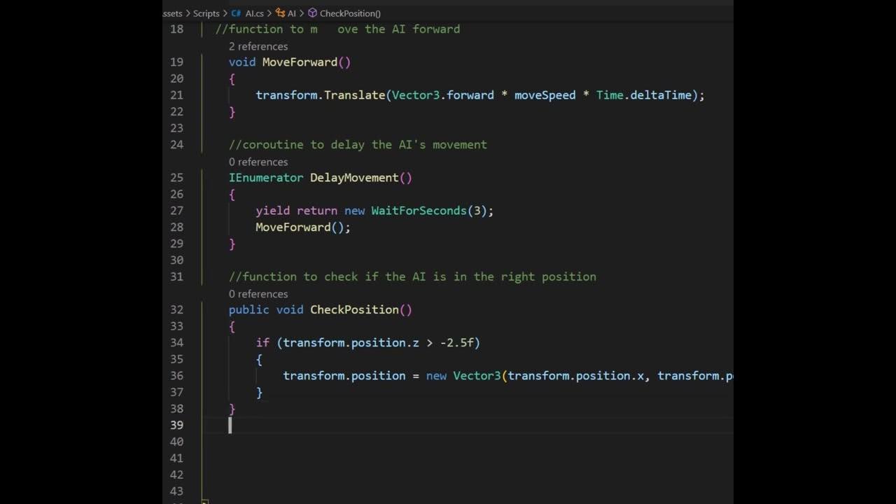 Github Copilot Unity C# - YouTube