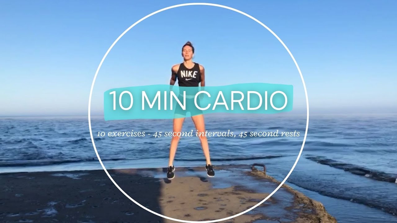 10 Min Cardio Workout - YouTube