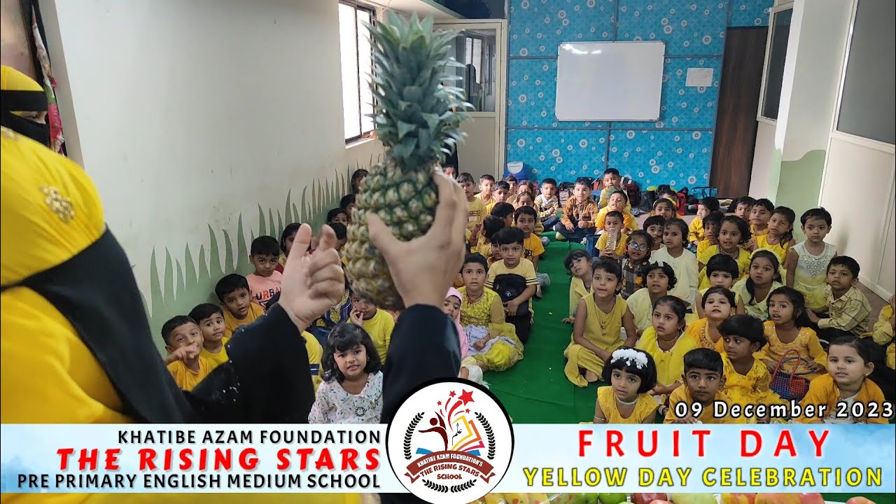 Fruit Day | Yellow Day Celebration at TRS School Belgaum | Fruit ...