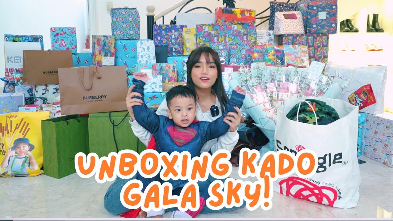 UNBOXING KADO GALA SKY!!! - YouTube