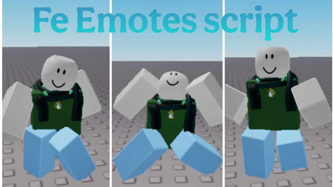 Fe Emote script | Ronix | Roblox | R6 - YouTube