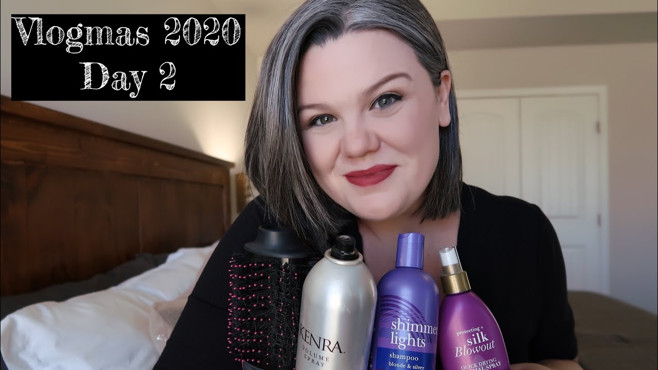 All About My Grey Hair | Vlogmas Day 2 | Vlogmas 2020 | Chelsea ...
