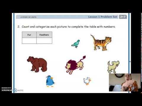 Math Lesson 1- Module 7: Grade 2 - YouTube