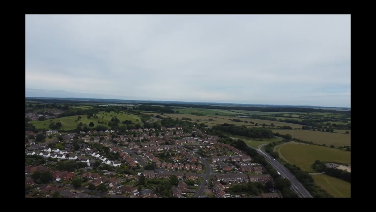 Andover,Hampshire drone footage dji mini2 4k - YouTube
