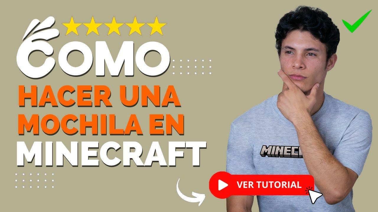 ¿Cómo Hacer una MOCHILA en Minecraft? - 🎒 Almacena Distintos Materiales ...