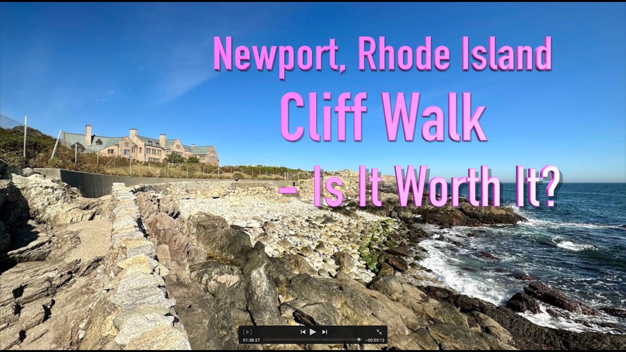 Newport, Rhode Island - Cliff Walk - Is it worth it? (4K Insta360 X3 ...